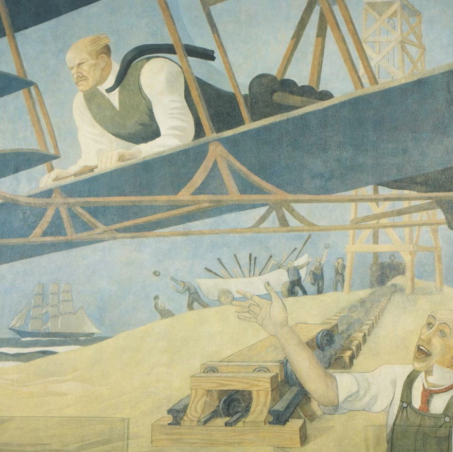 "The Wright Brothers" Limited Edition Print – Edward A. Dixon Gallery