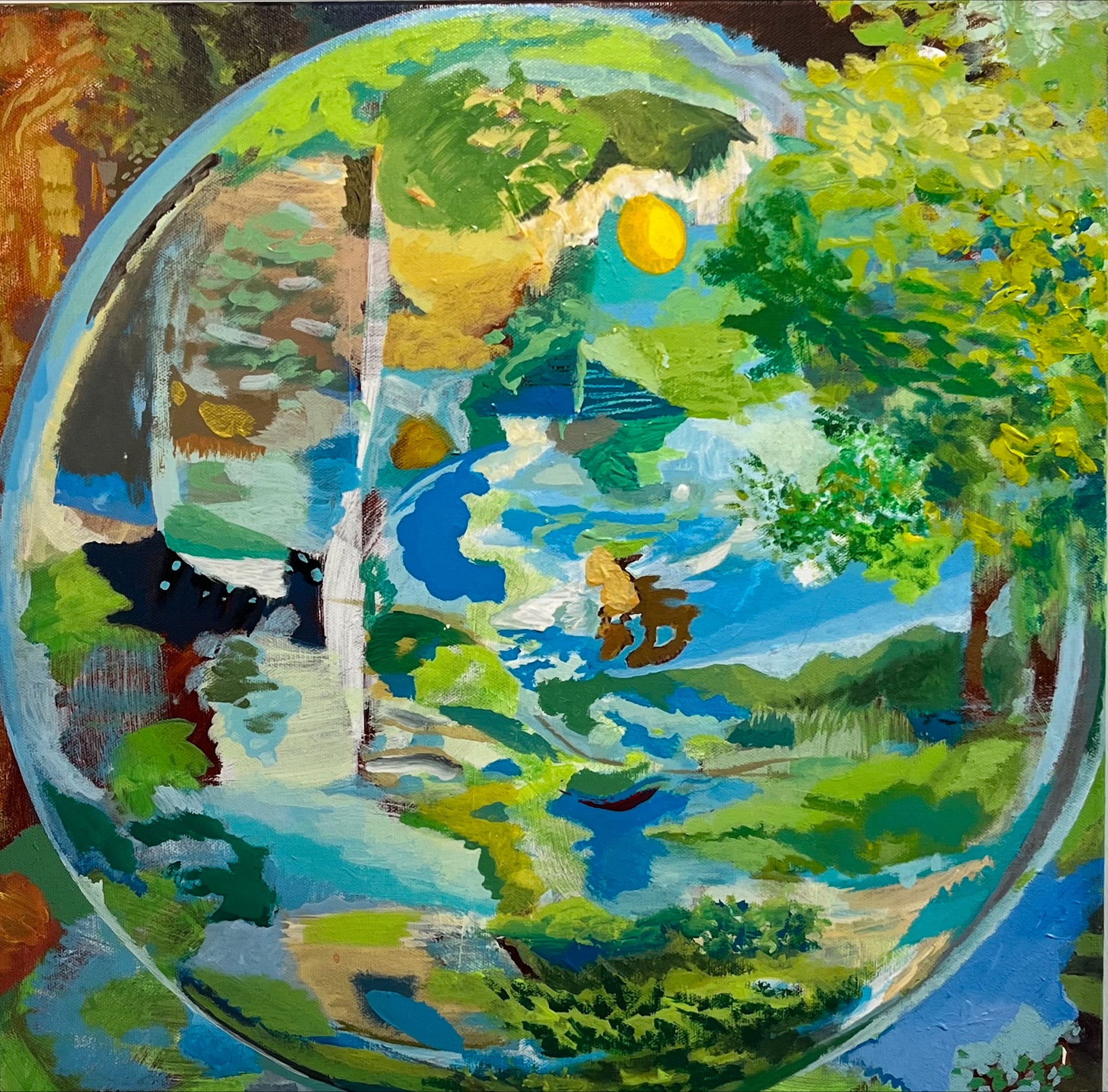Spheres - Untitled7 by Elliot Ward – Edward A. Dixon Gallery